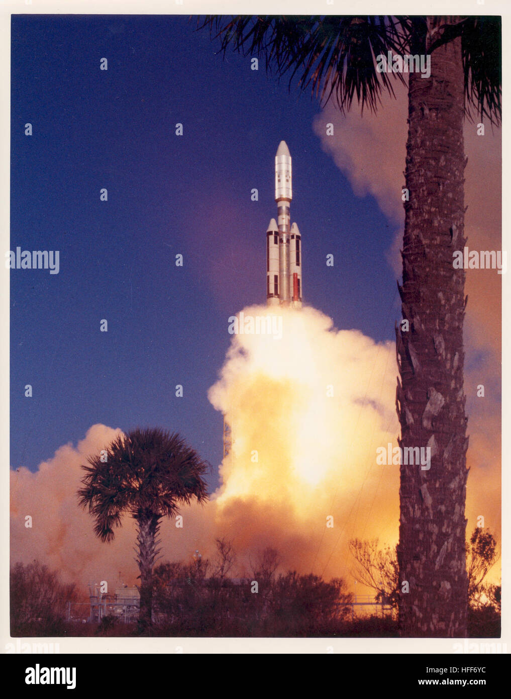 The first test launch of the Titan-Centaur rocket took place as part of ...