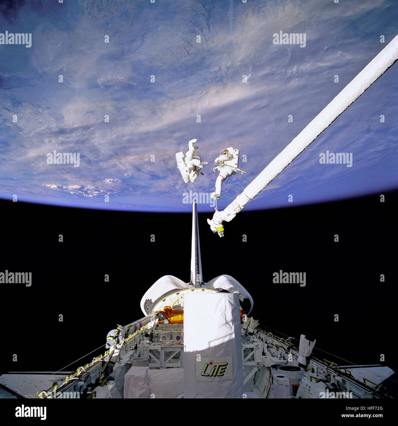 The SAFER (Simplified Aid For EVA Rescue) system was tested for use in ...