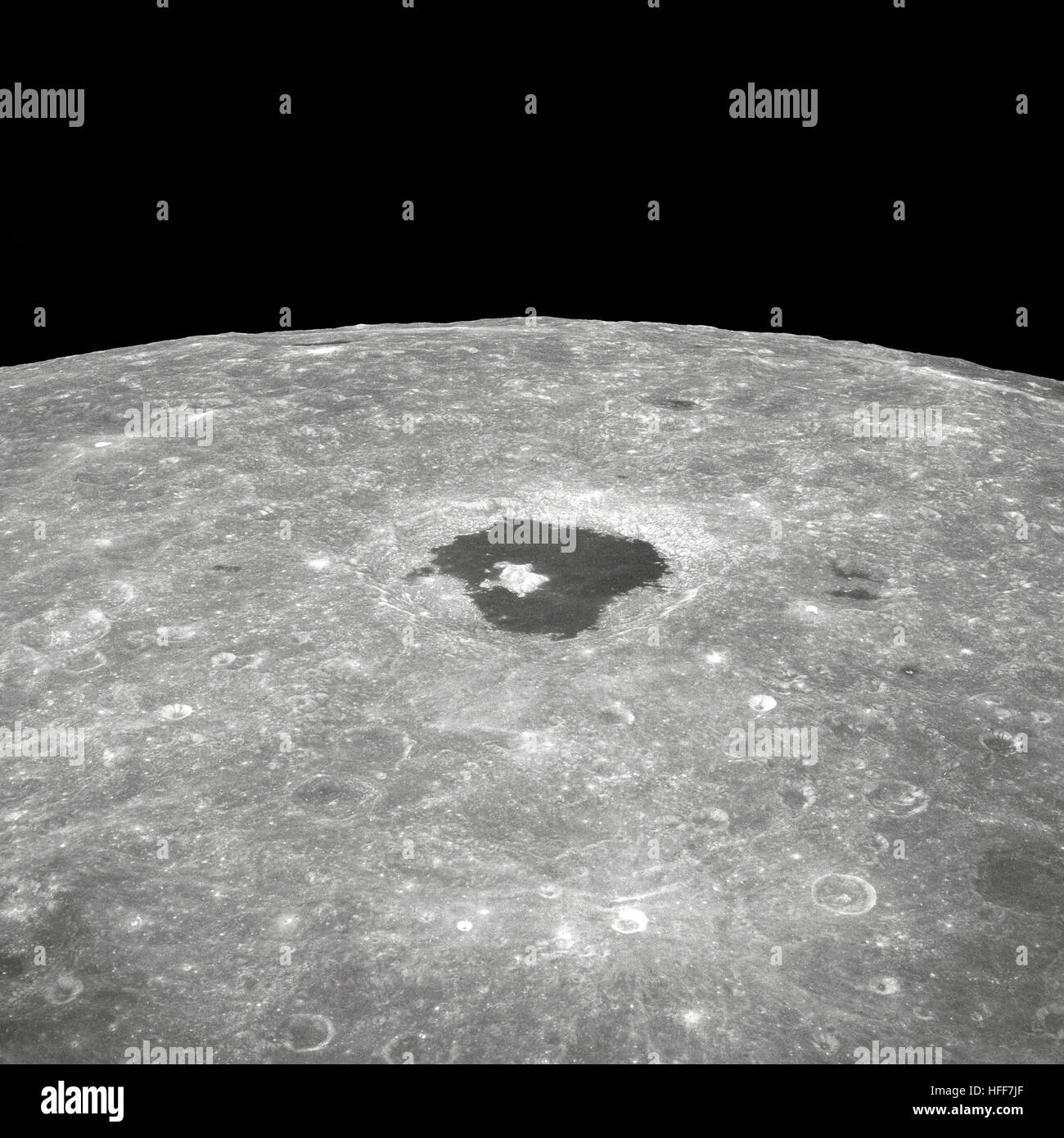 Crater Tsiolkovsky is a large impact crater located on the Moon's far ...