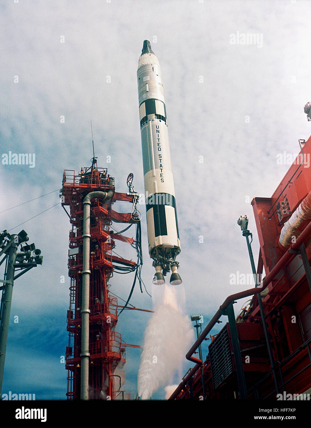 The Gemini-Titan 11 rocket lifts off from Cape Canaveral, sending the ...