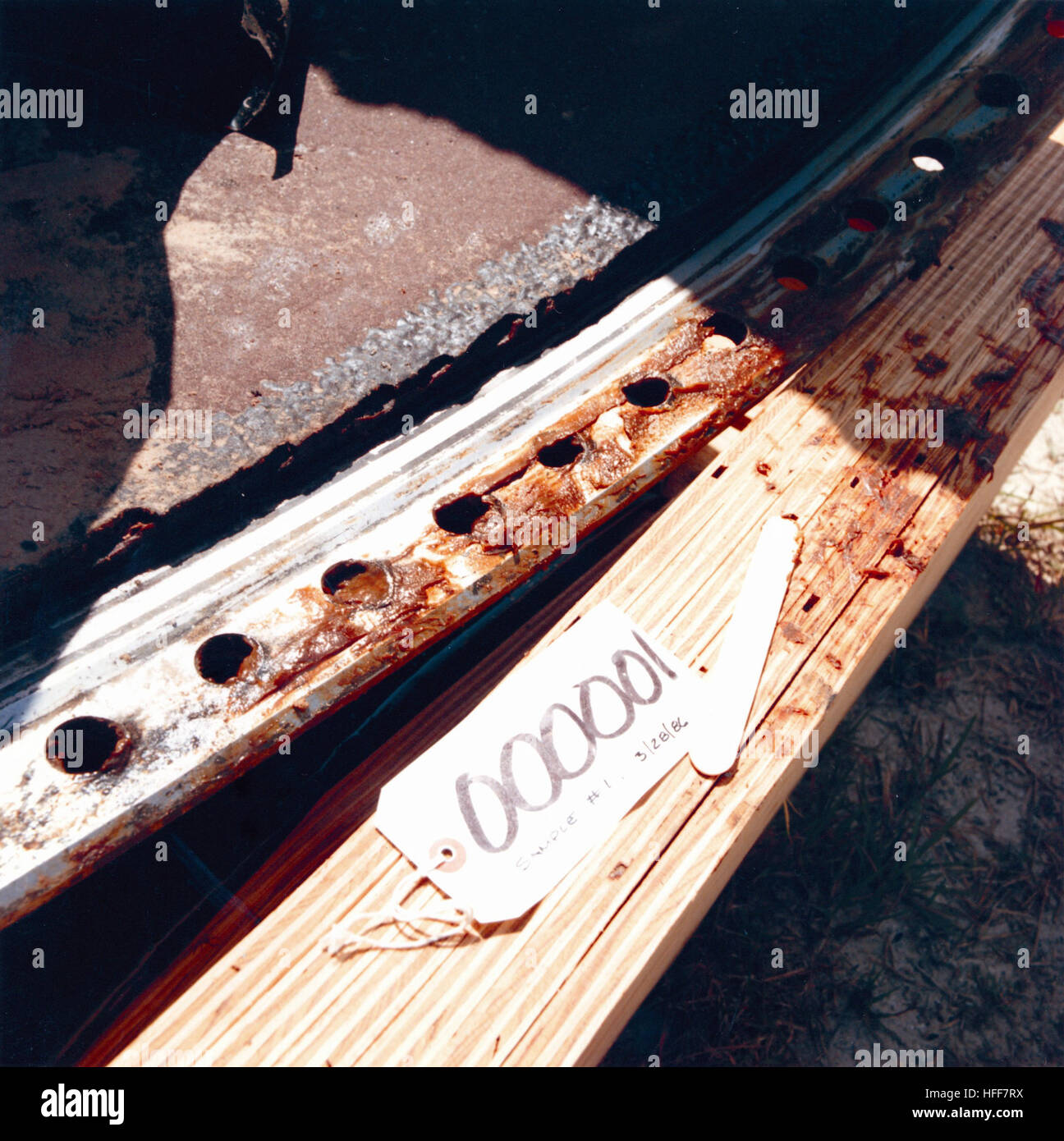 The O-ring tracks on the right Solid Rocket Booster joint are part of ...