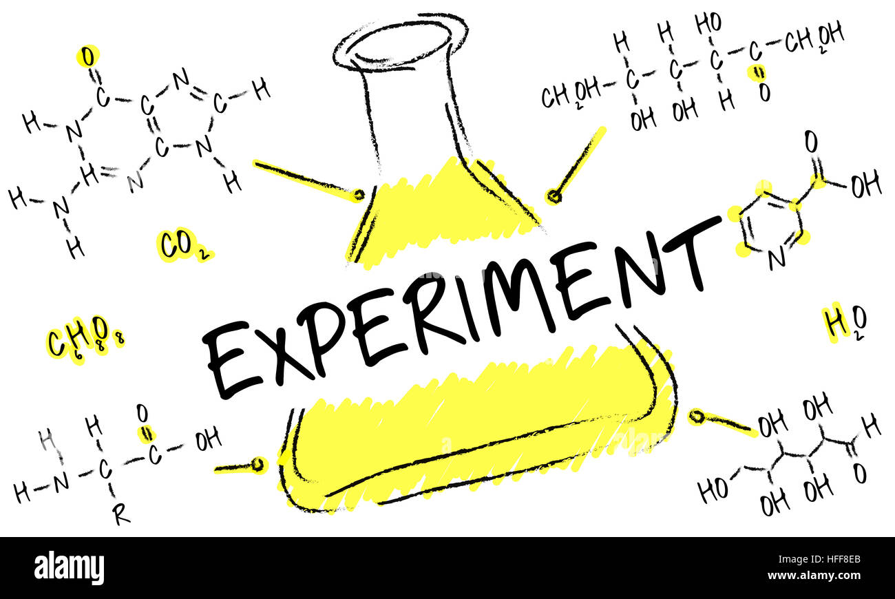Science Experiment Laboratory Formula Chemical Concept Stock Photo - Alamy