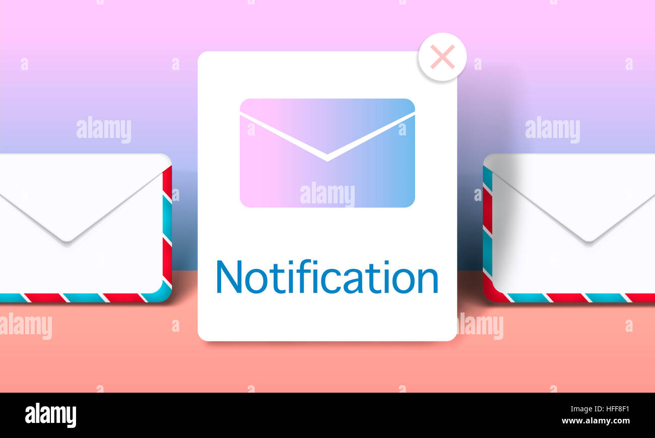 Inbox Communication Notification E-mail Mail Concept Stock Photo - Alamy