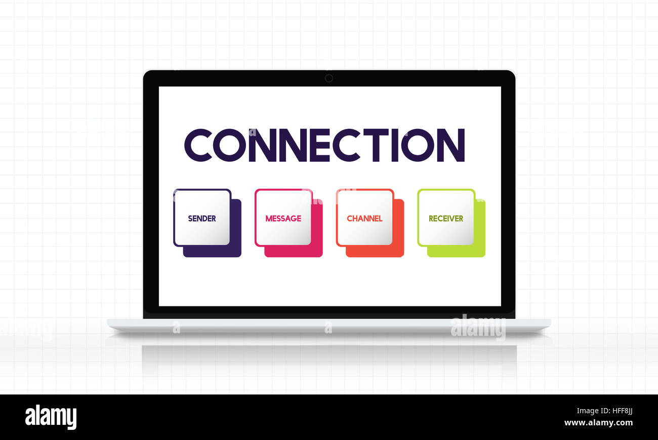 Connection Networking Togetherness Bond Concept Stock Photo - Alamy
