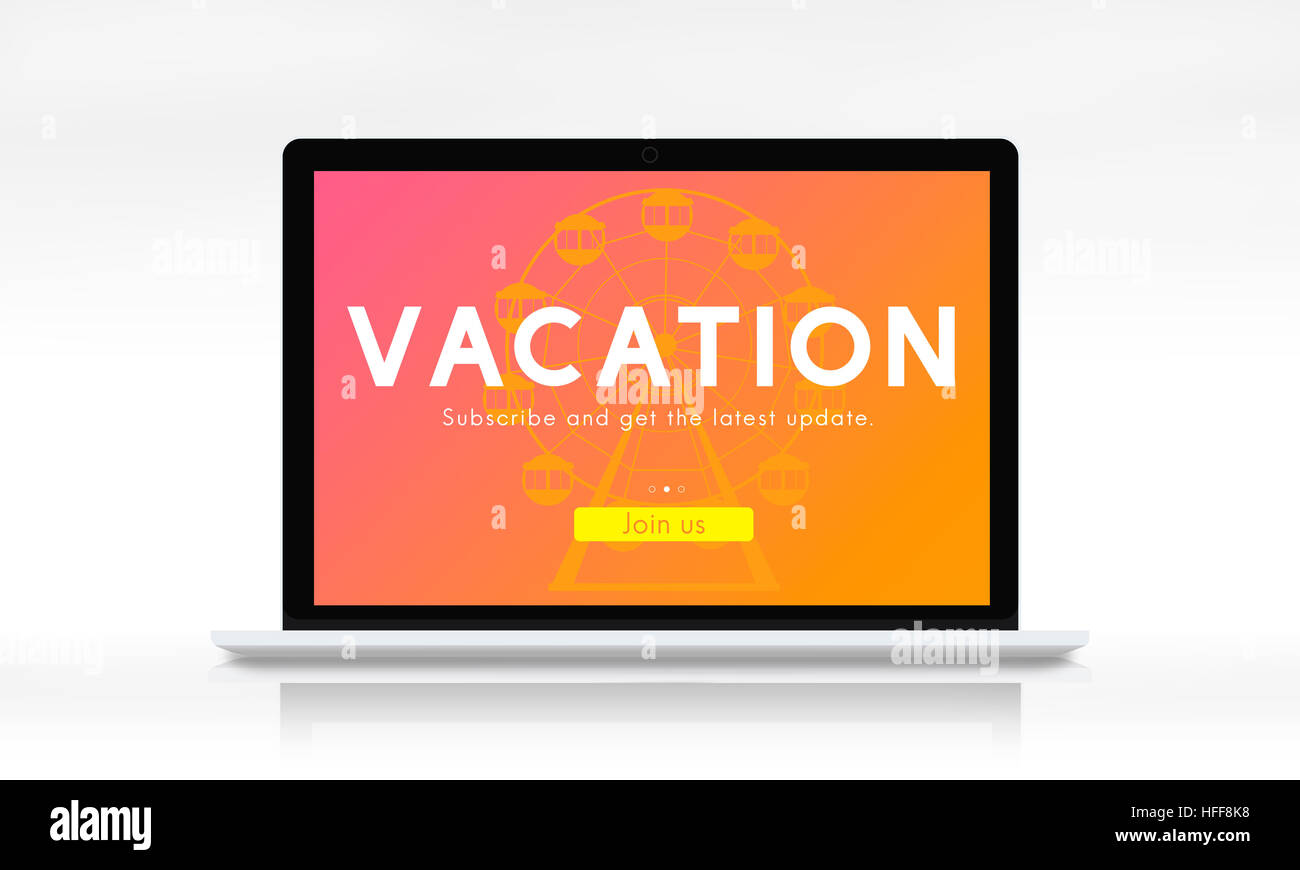 Holiday Vacation Travel Destination Graphic concept Stock Photo - Alamy