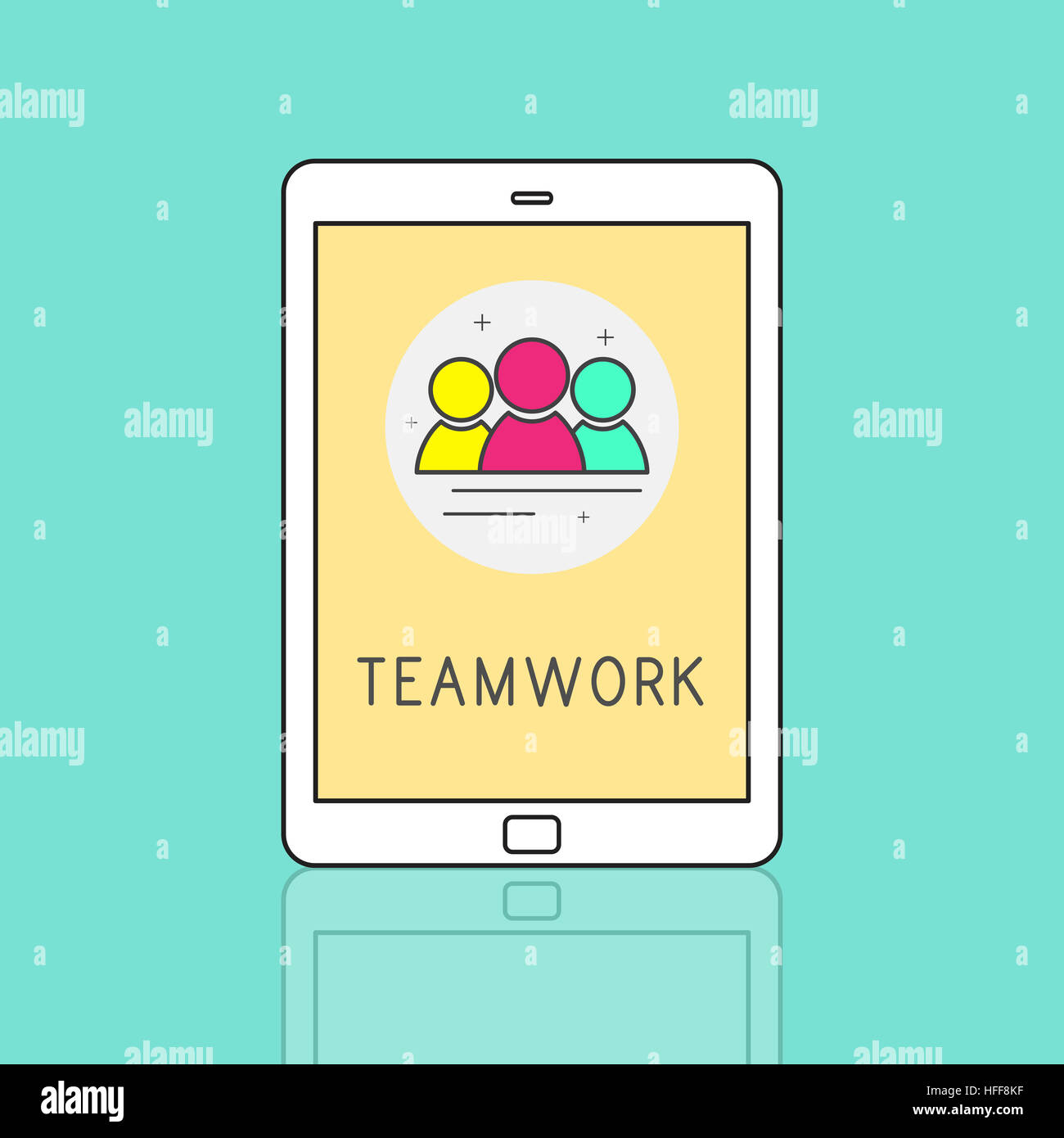 Cooperation Team Partnership Alliance Concept Stock Photo - Alamy