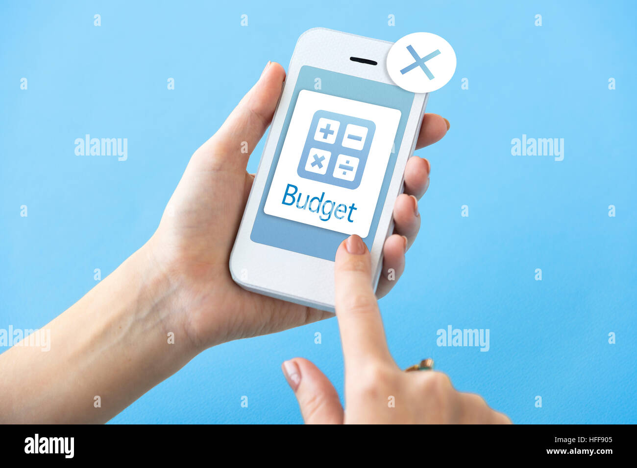 Accounting Banking Investment Budget Calculator Concept Stock Photo - Alamy