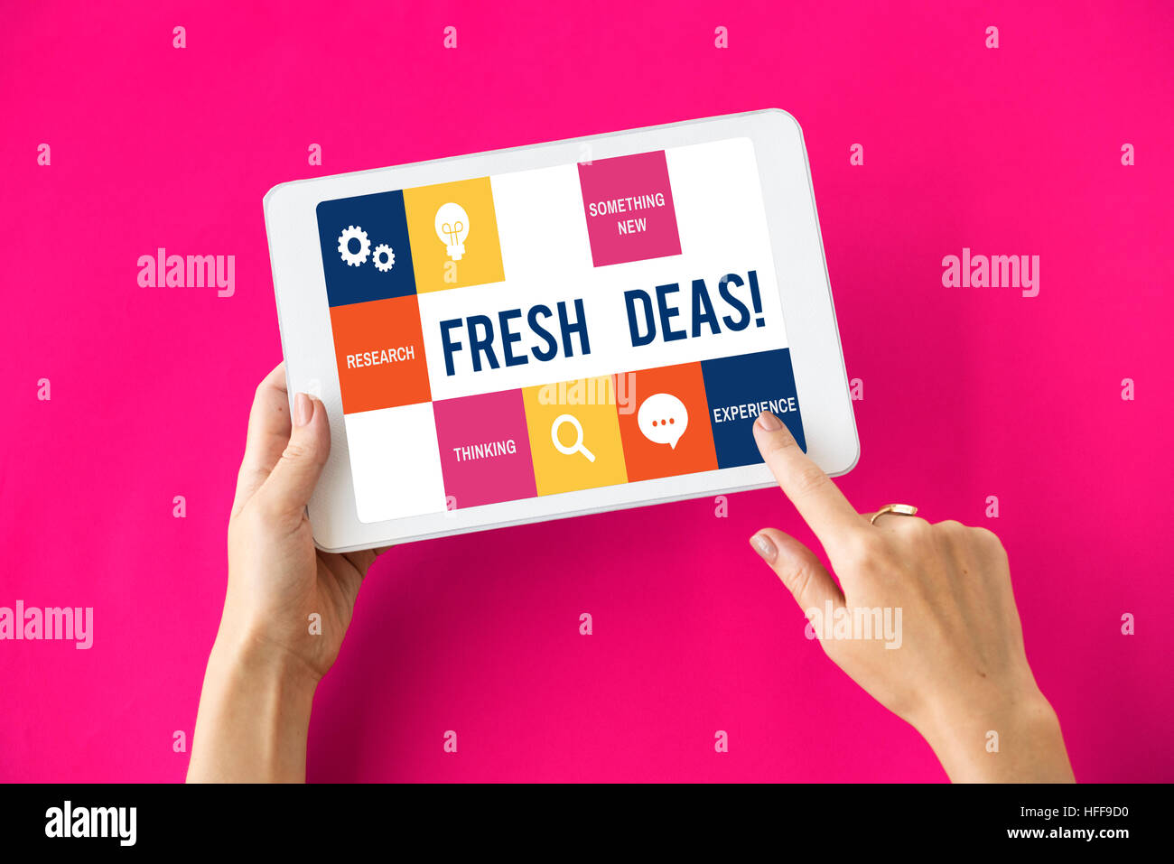 Fresh Ideas Creative Thinking Concept Stock Photo - Alamy