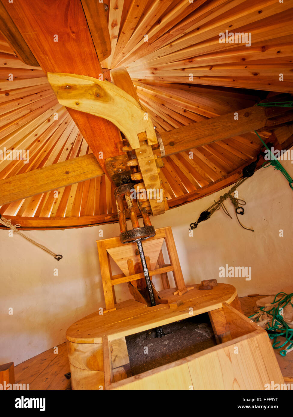 Windmill interior hi-res stock photography and images - Alamy