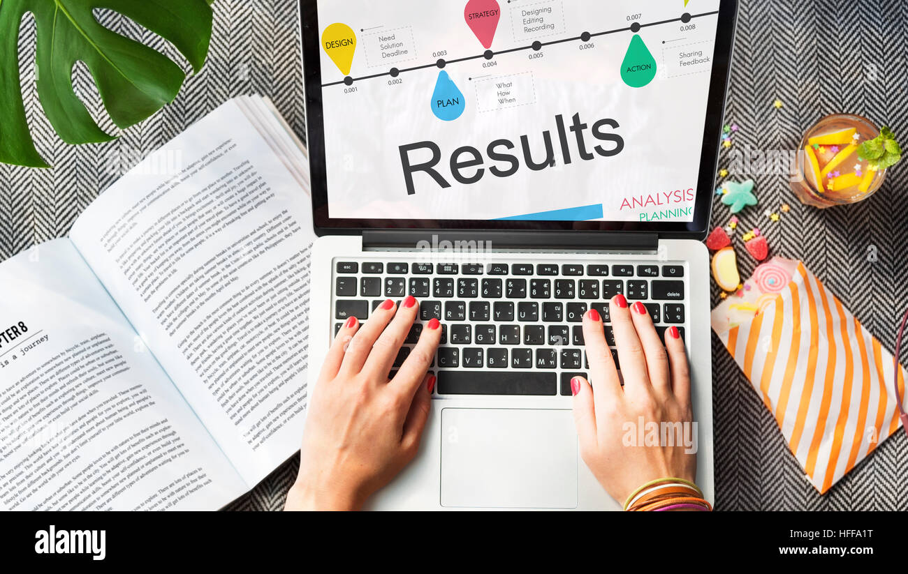 Statistics Research Results Progress Concept Stock Photo - Alamy