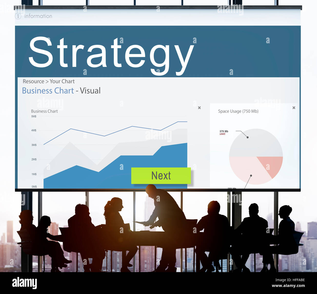 Business Strategy Graph Analysis Marketing Concept Stock Photo - Alamy