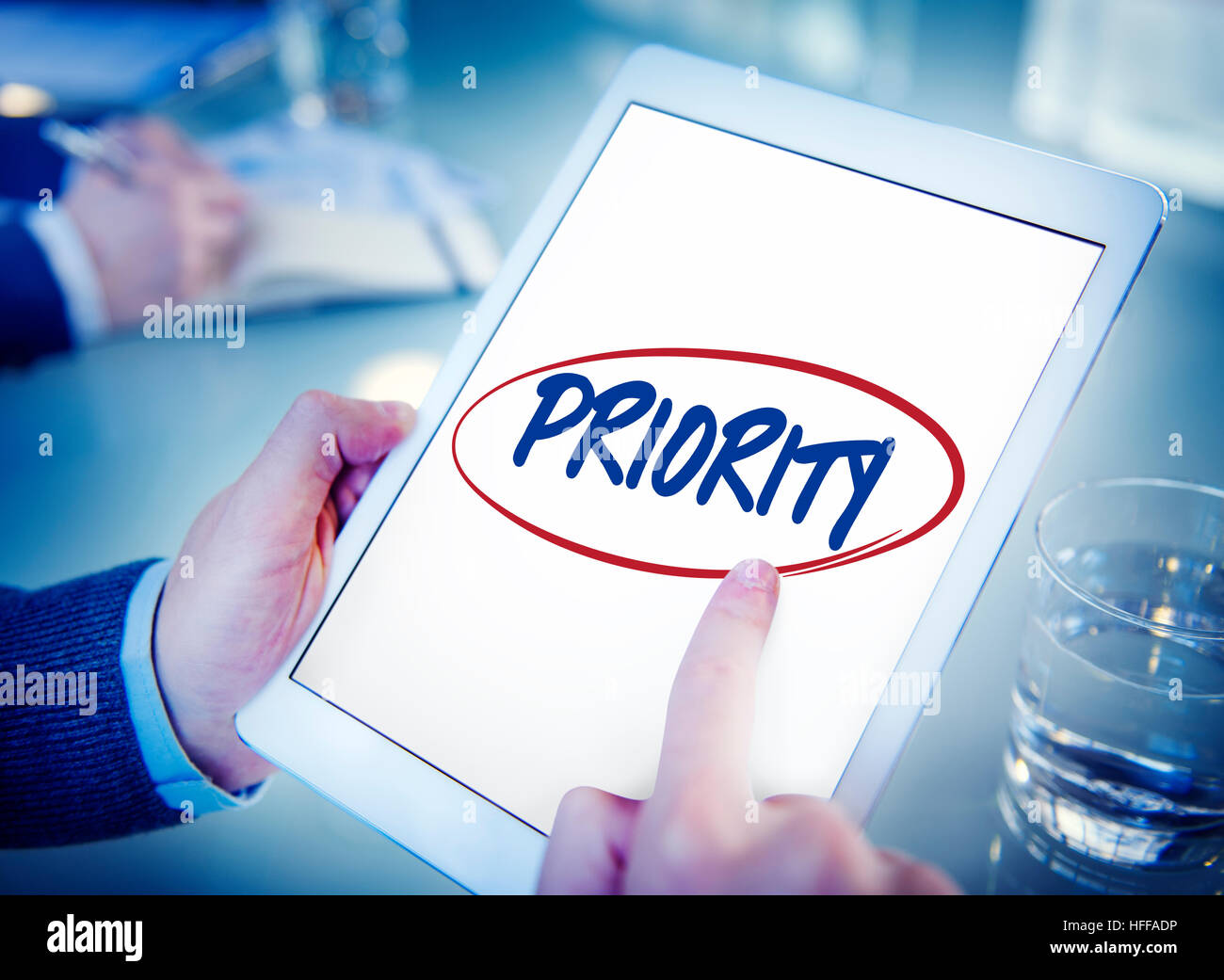 Priority Effectivity Urgency Important Tasks Rank Concept Stock Photo ...