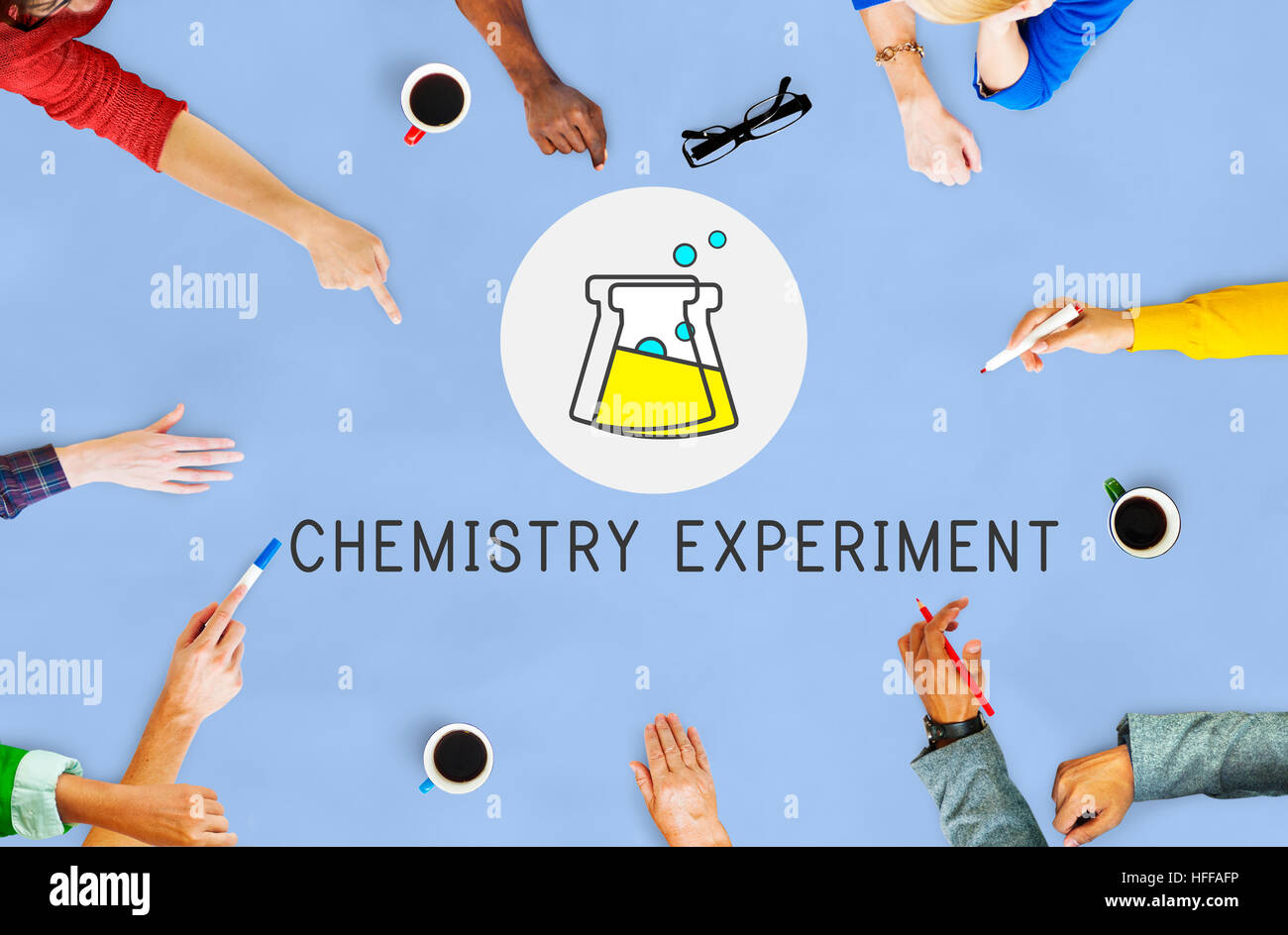 Chemical Education Experiment Formula Concept Stock Photo - Alamy