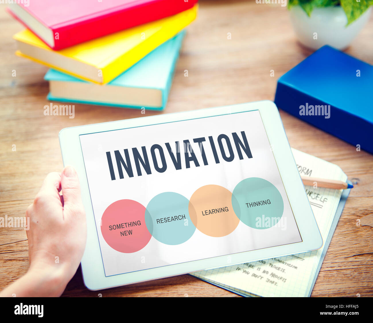 Innovation Start up Creative Concept Stock Photo - Alamy