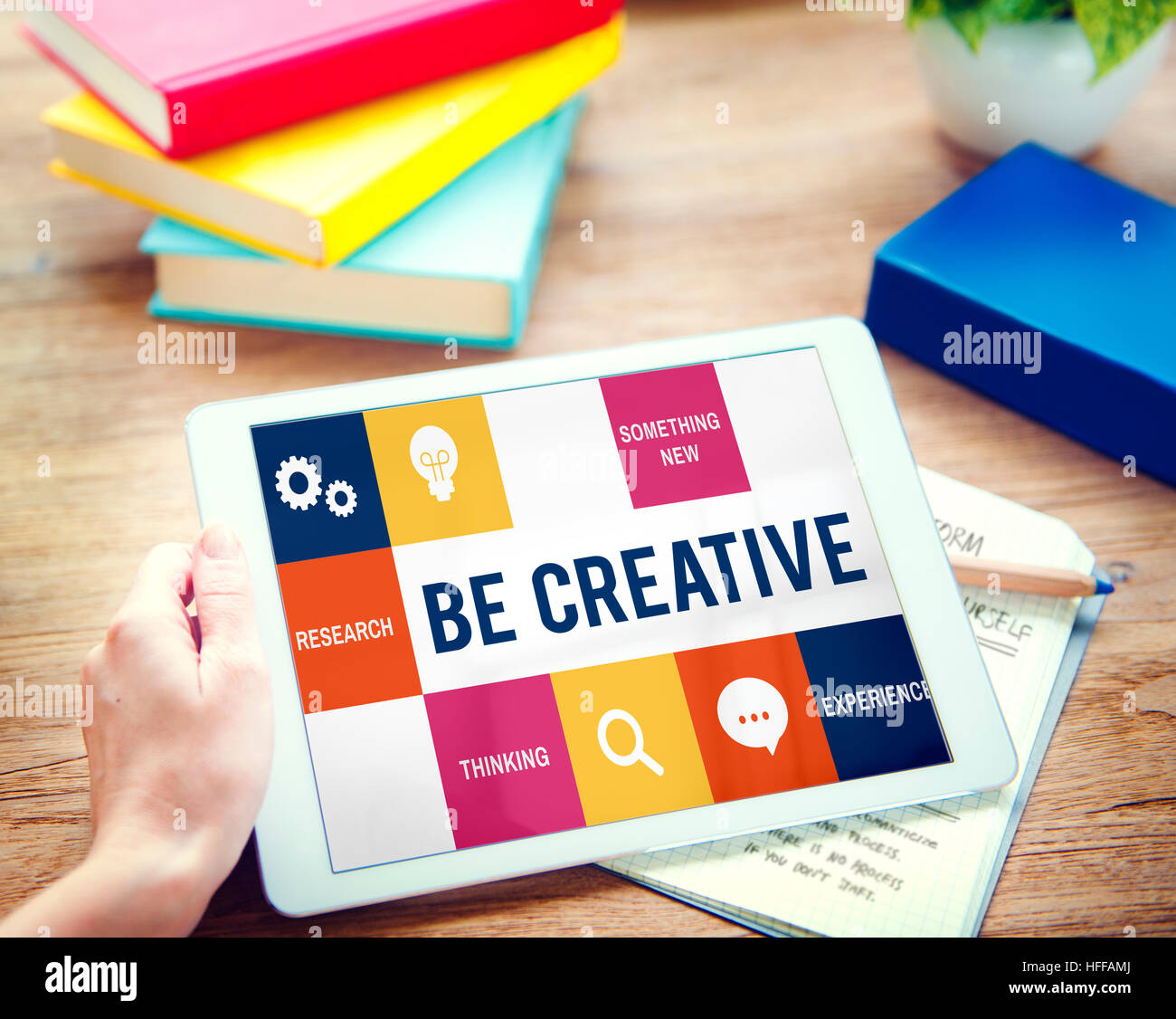 Fresh Ideas Creative Thinking Concept Stock Photo - Alamy
