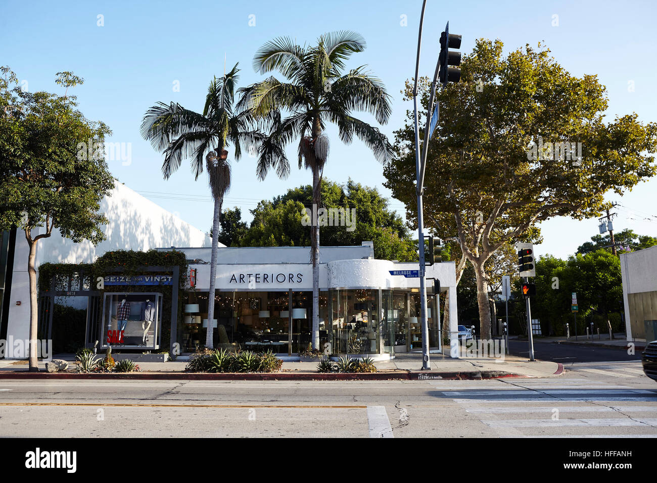 Melrose avenue los angeles hi-res stock photography and images - Alamy