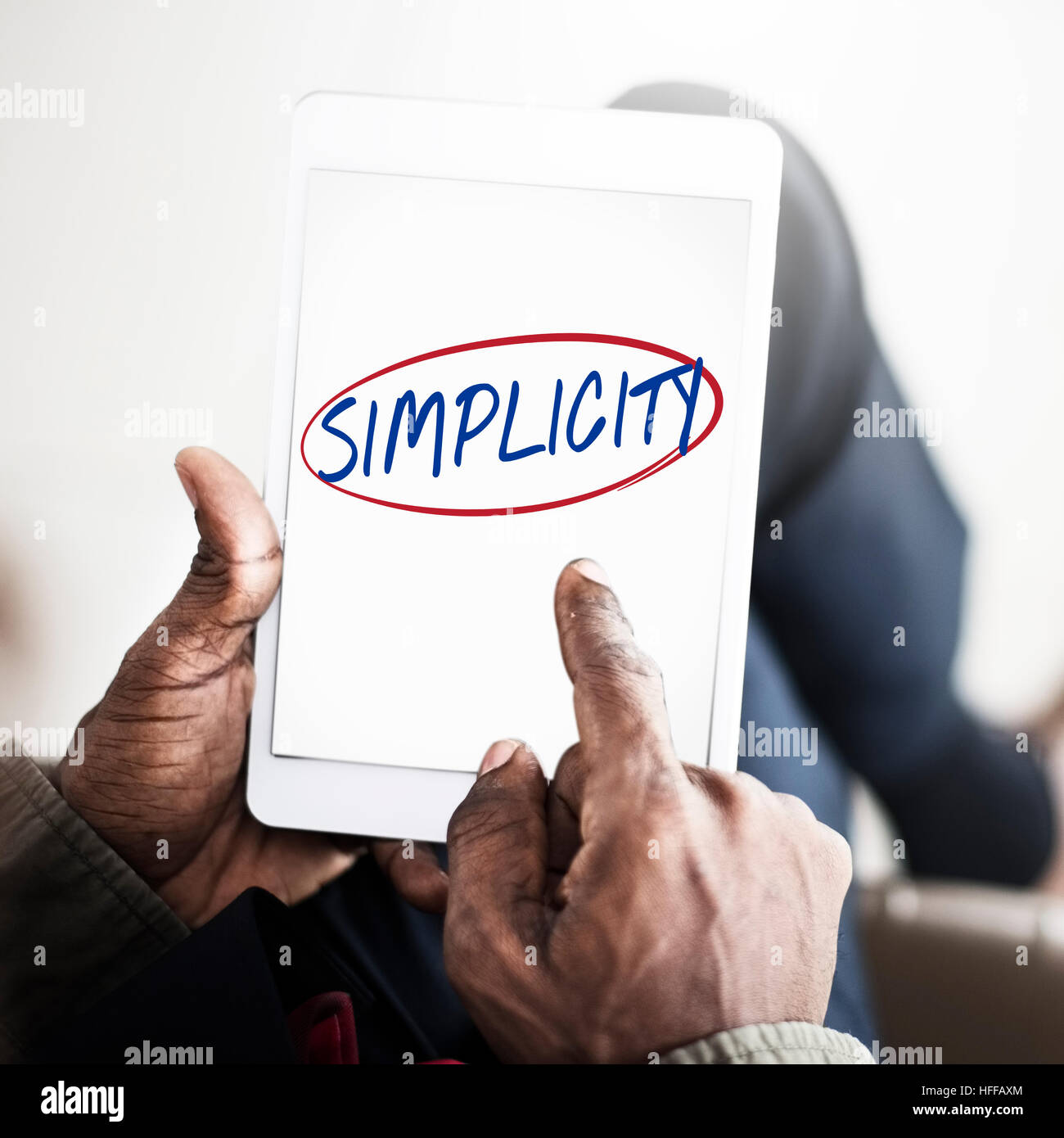 Simplicity Design Contemporary Minimal Modern Concept Stock Photo - Alamy