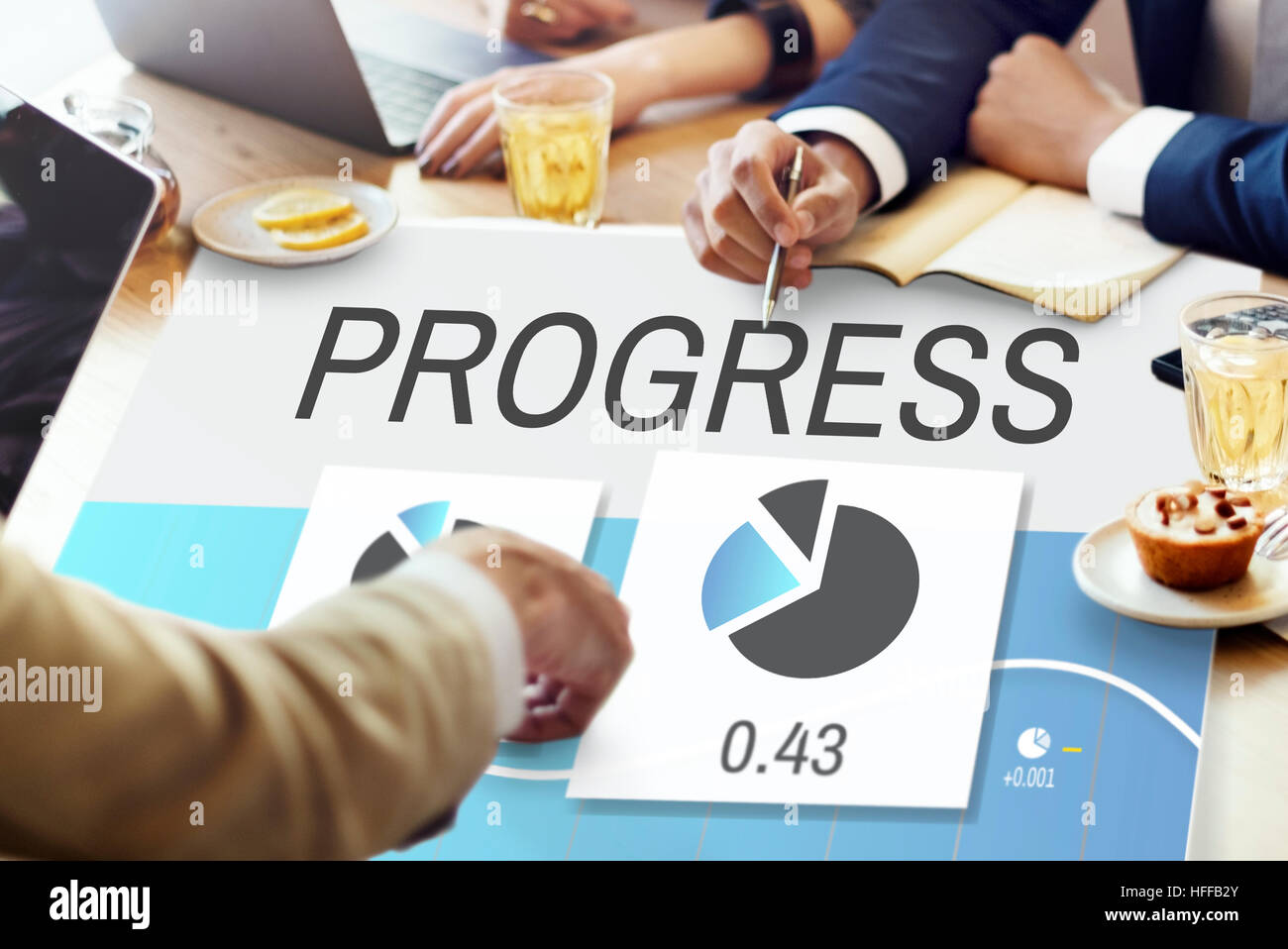 Progress Perfomance Marketing Planning Concept Stock Photo - Alamy