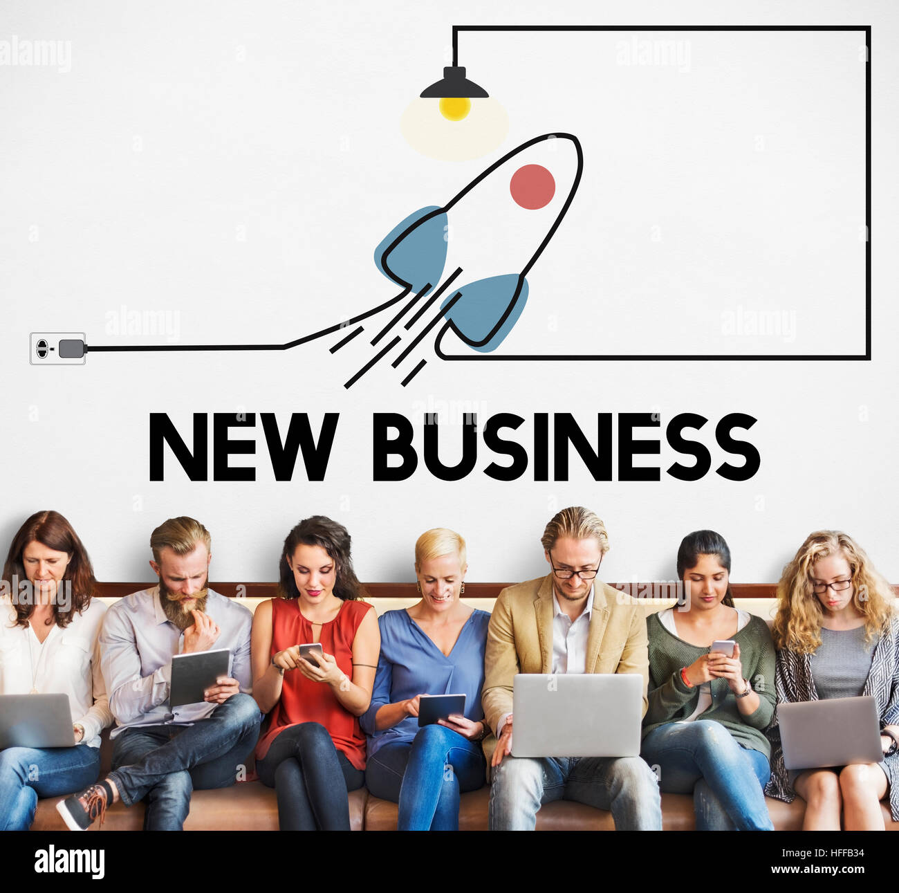 Vision Startup Plan New Business Entrepreneur Concept Stock Photo - Alamy