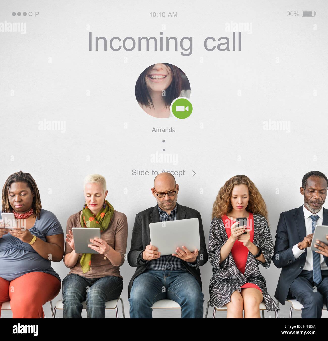 Incoming group of people hi-res stock photography and images - Alamy