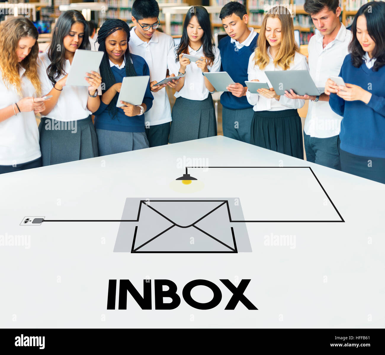 Project inbox hi-res stock photography and images - Alamy