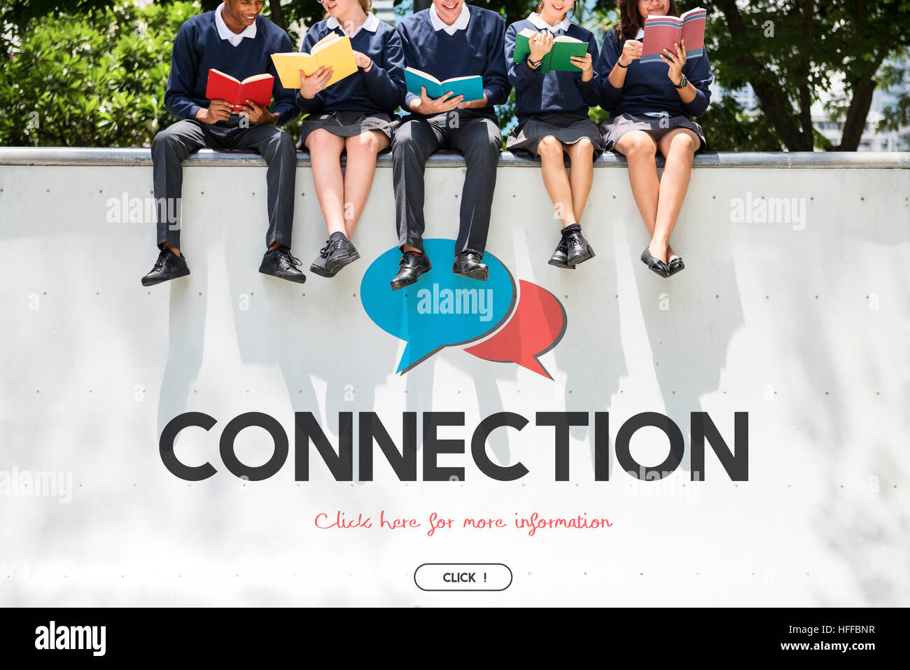 Social Blog Communication Connection Message Concept Stock Photo - Alamy