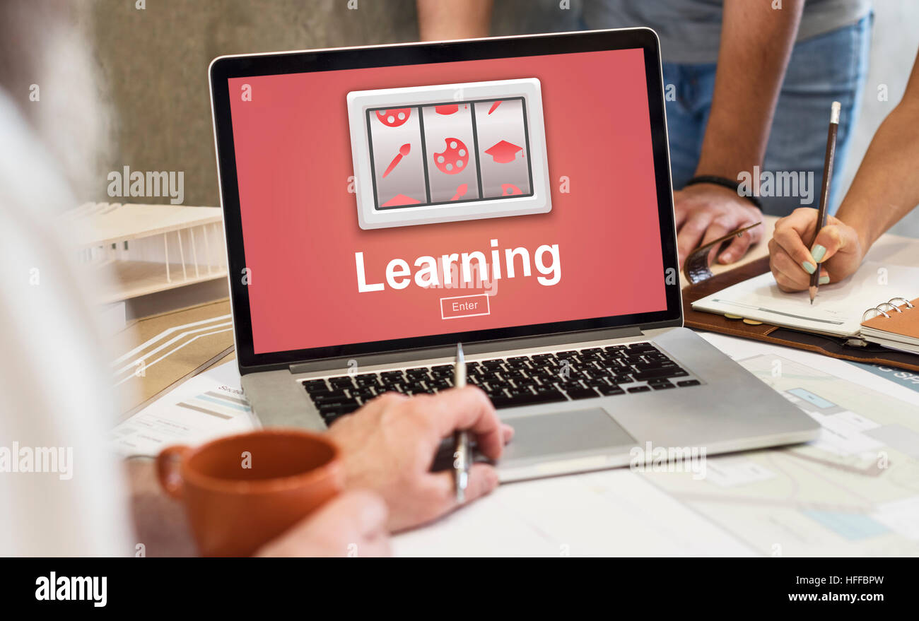 Study Eduction Training Learning Concept Stock Photo - Alamy