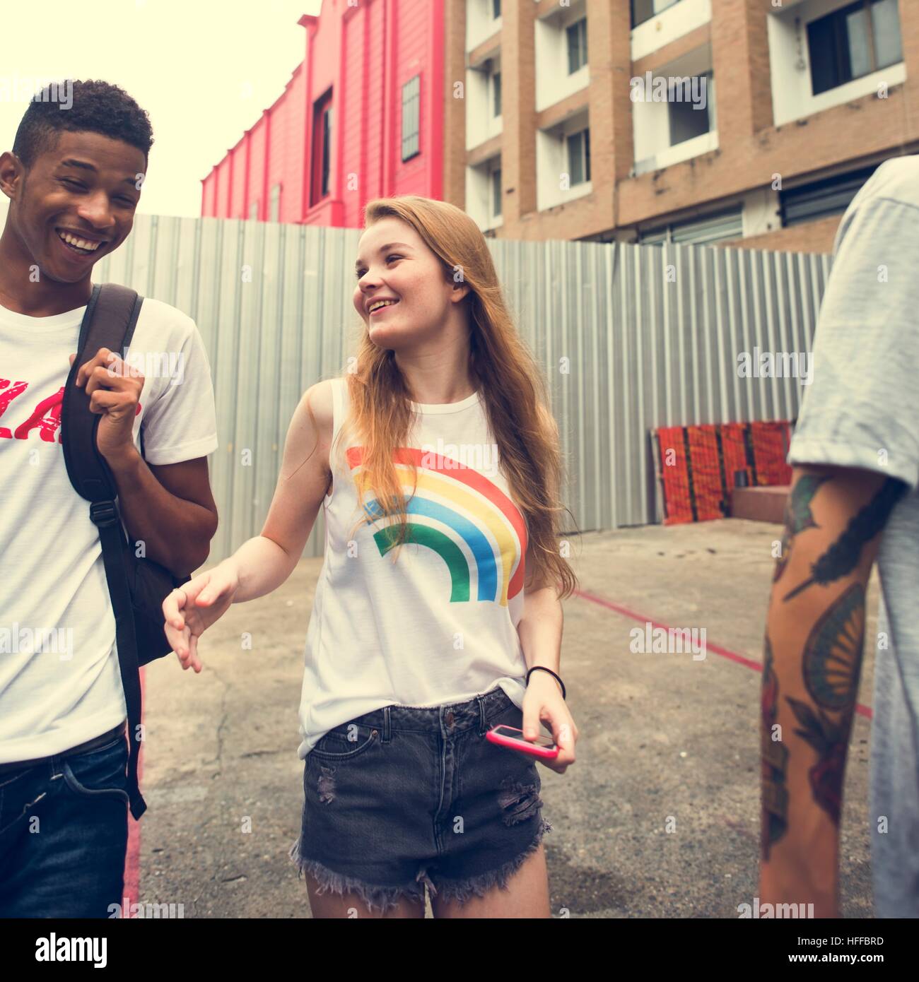 People Friendship Togetherness Activity Youth Culture Concept Stock ...