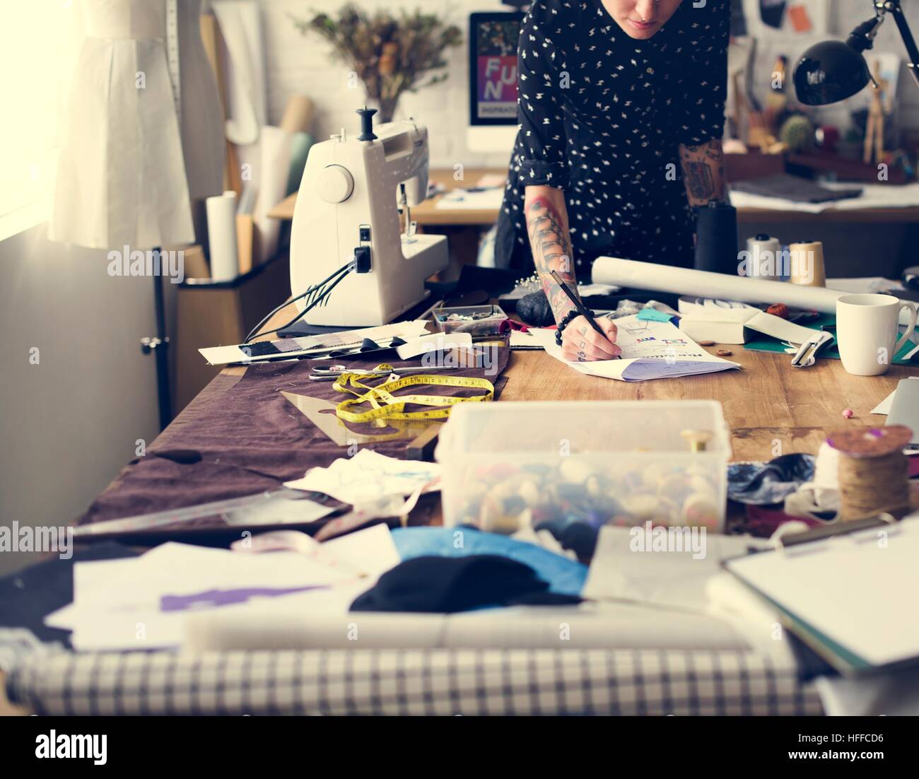 Creative Design Dress Fashion Trend Stylish Concept Stock Photo - Alamy