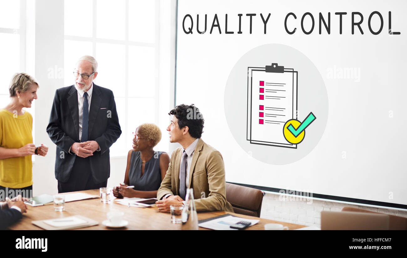 Quality Control Check Product Concept Stock Photo - Alamy