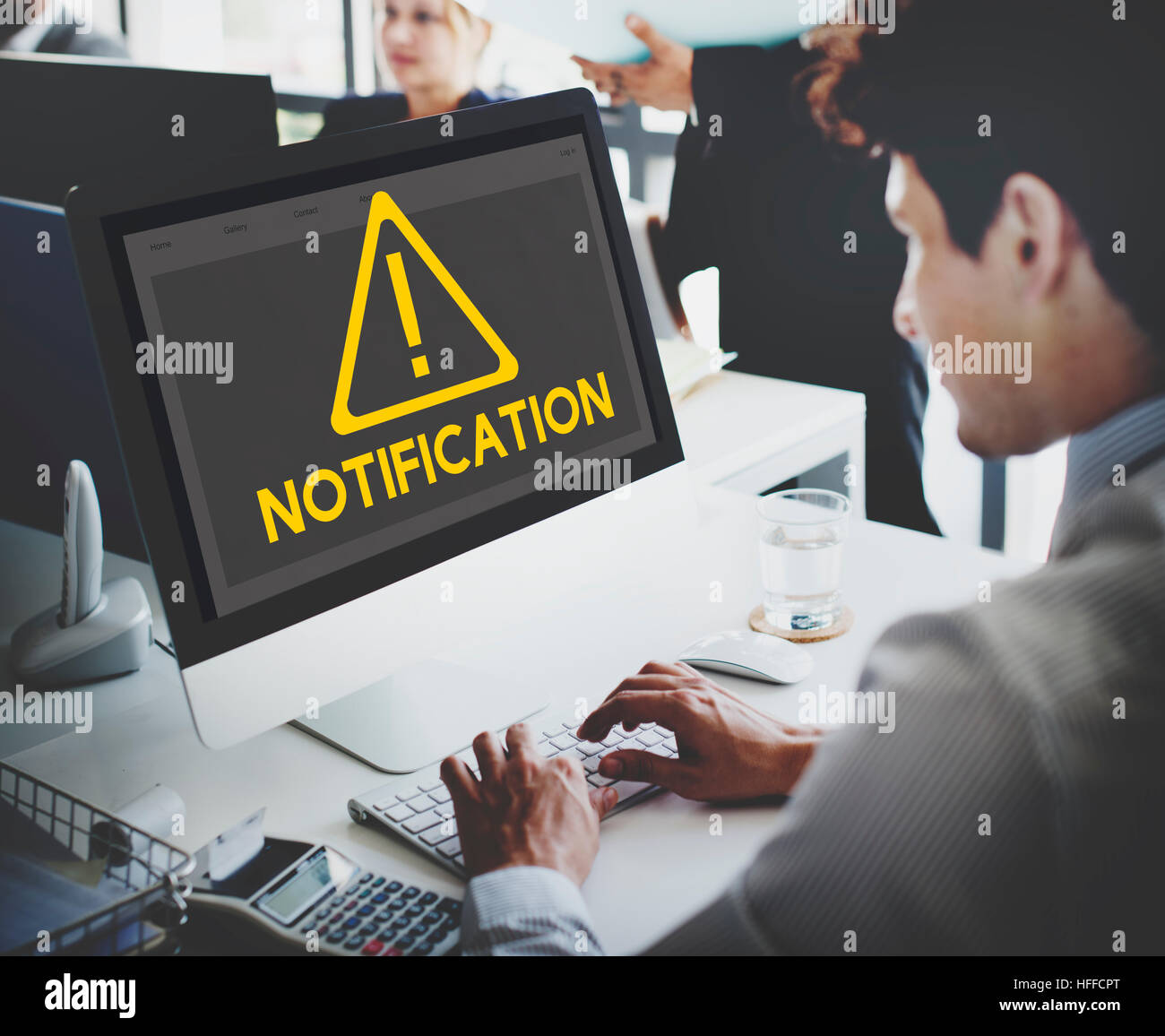 Danger ALert Warning Notification Beeware Reminder Exclamation Concept ...
