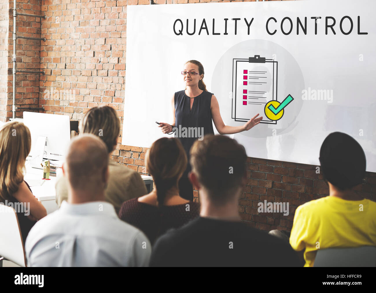 Quality Control Check Product Concept Stock Photo - Alamy