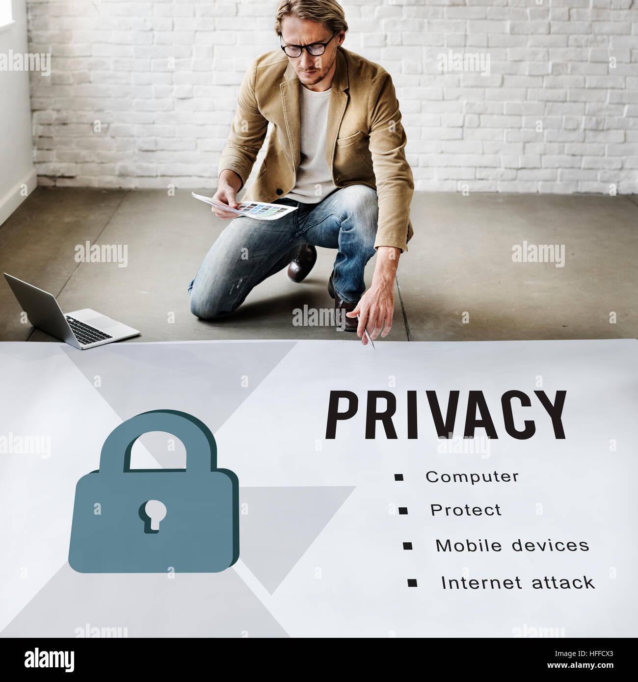 Data Security Privacy Protect Concept Stock Photo - Alamy