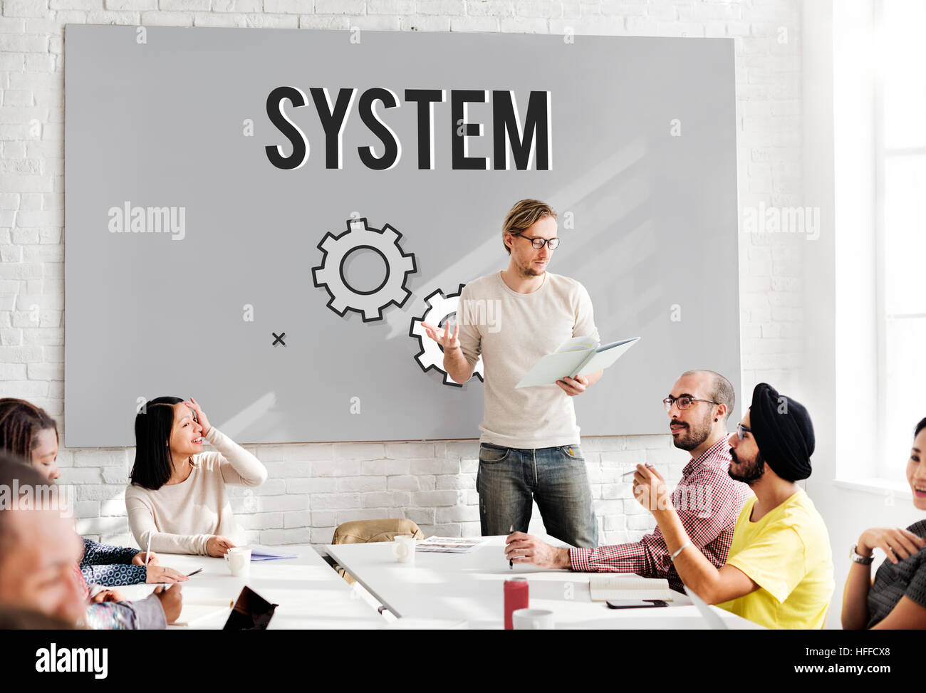 Configuration Setup System Concept Stock Photo - Alamy