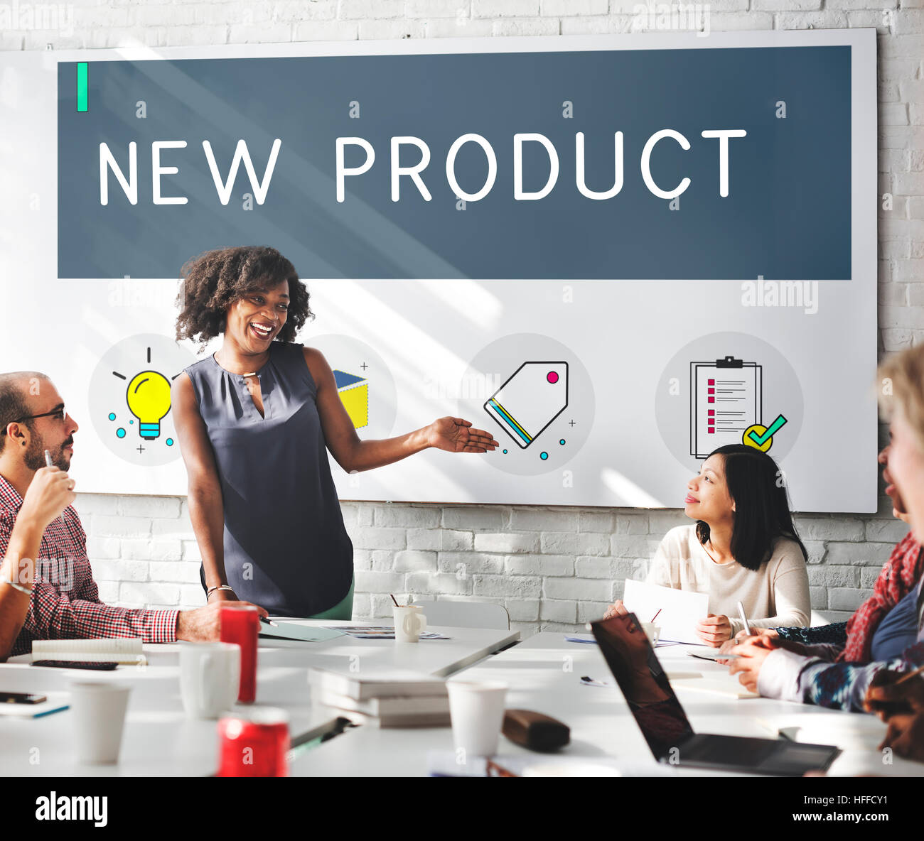 New Product Brand Design Ideas Imagination Draft Concept Stock Photo ...