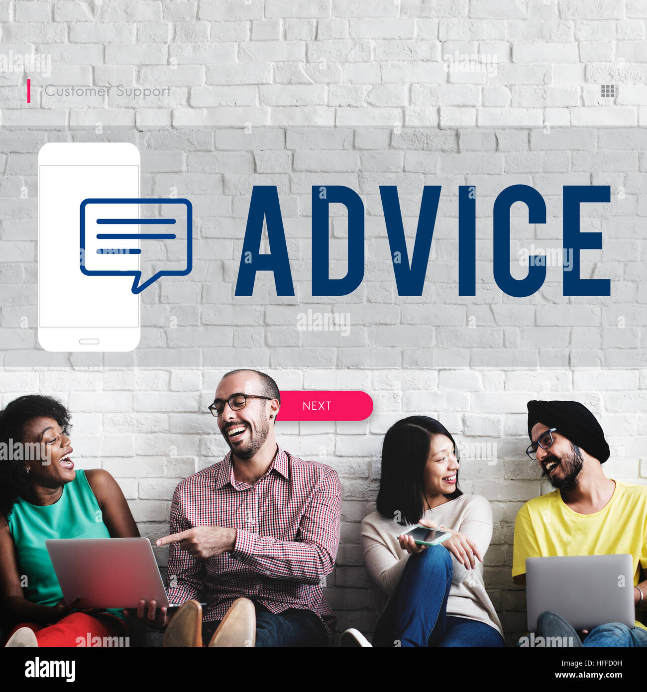 Advice Assist Coaching Consult Guide Concept Stock Photo - Alamy