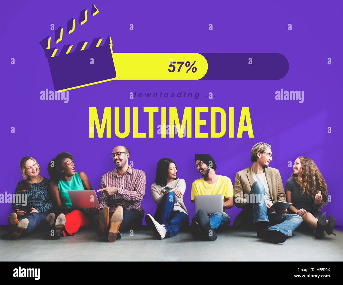 Entertainment Multimedia Theatre Movies Concept Stock Photo - Alamy
