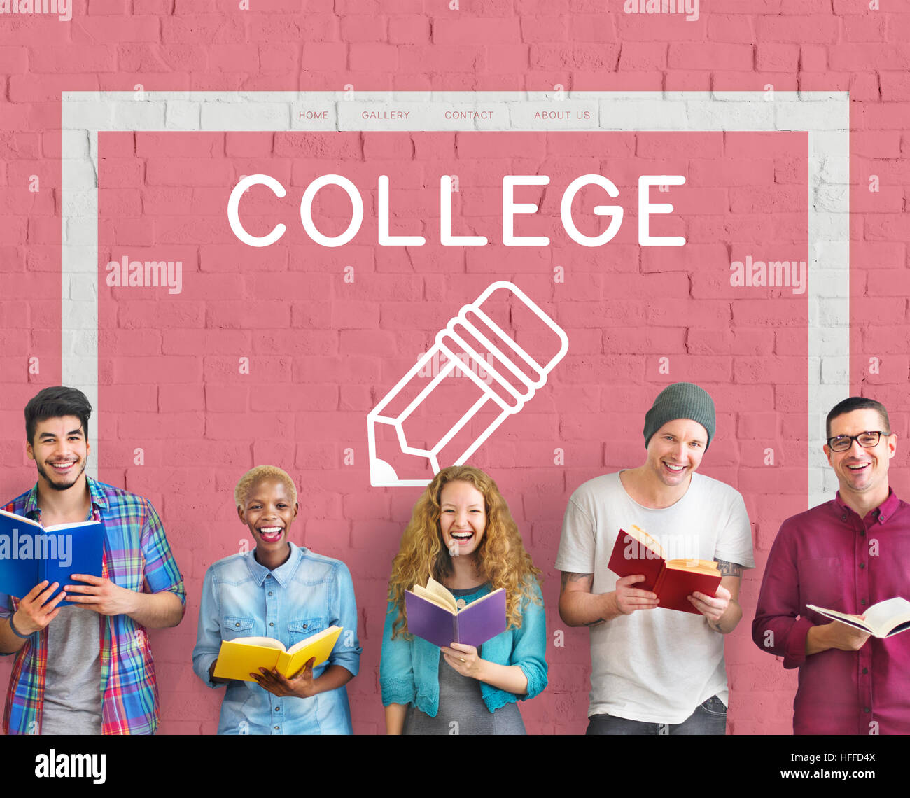 Education College Learning Knowledge Genius Concept Stock Photo - Alamy