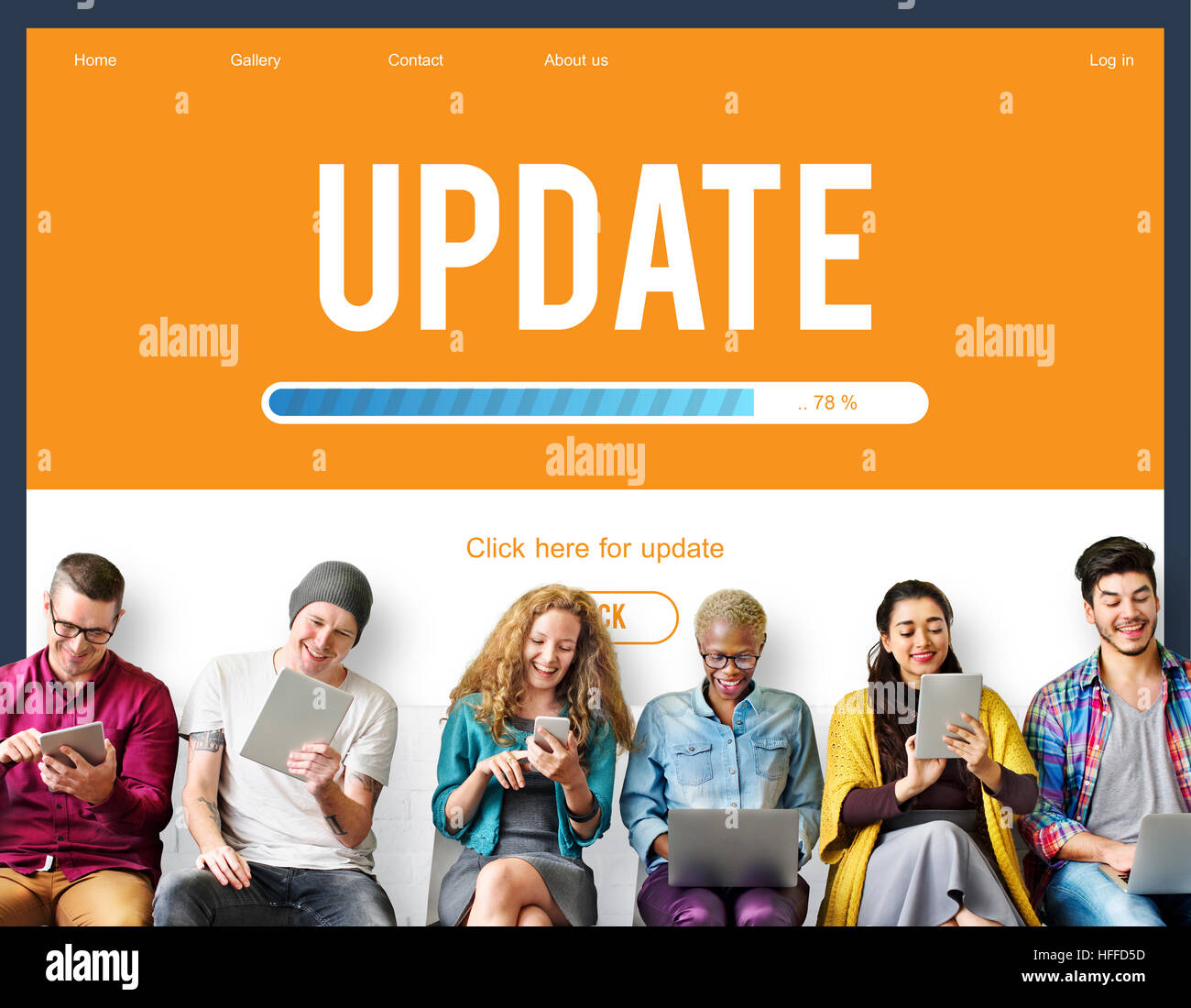 Upgrade Update Software Latest Fresh Software Concept Stock Photo - Alamy