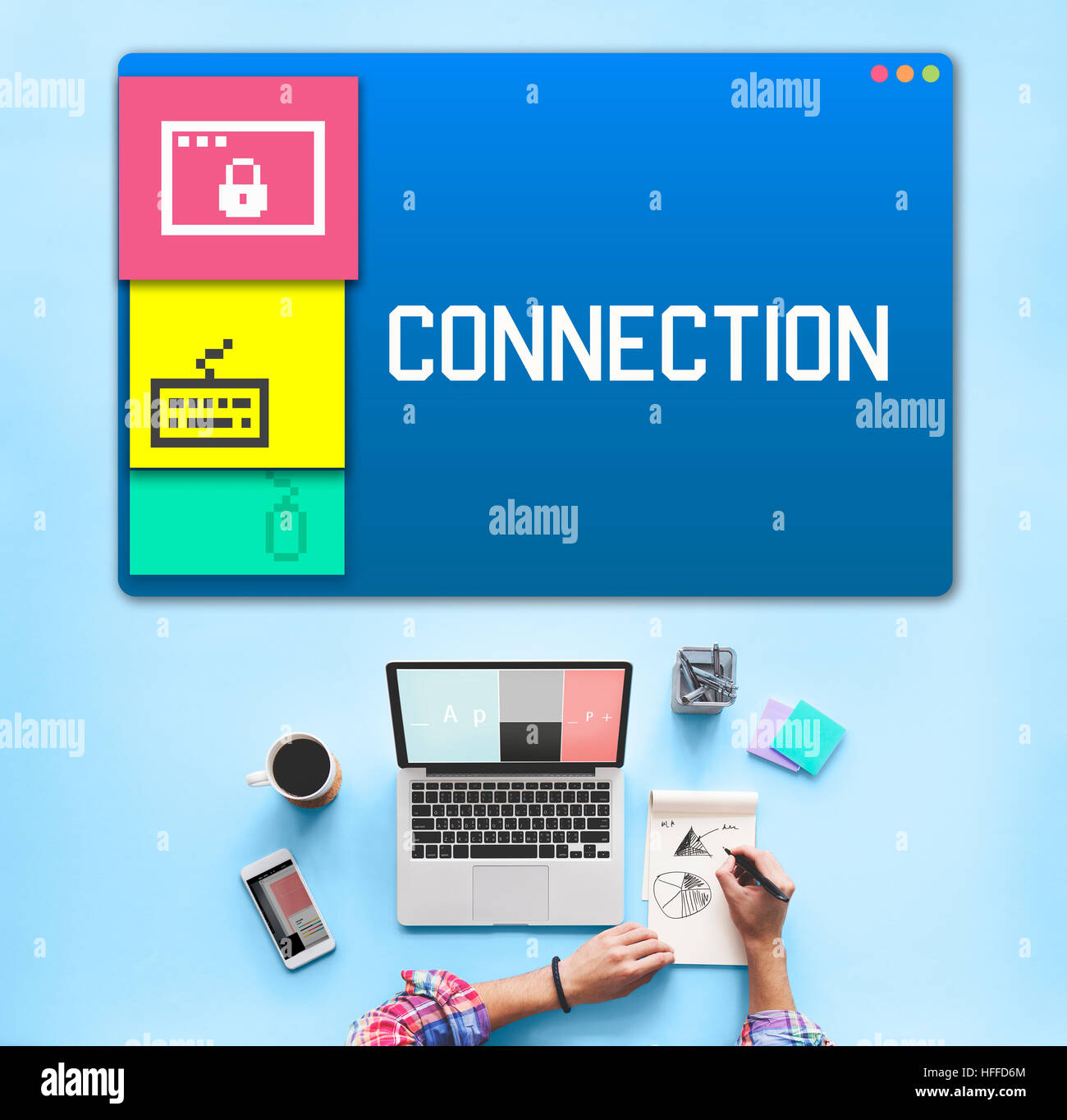 Access Connection Internet Technology Concept Stock Photo - Alamy