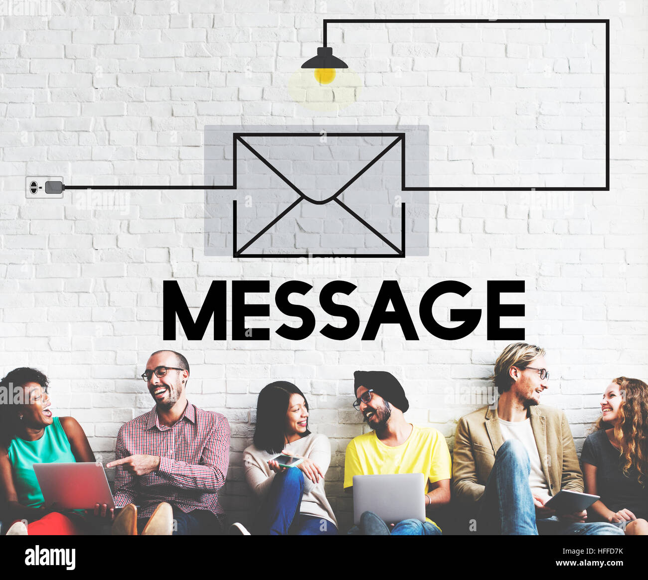 E-mail Message Inbox Communication Concept Stock Photo - Alamy