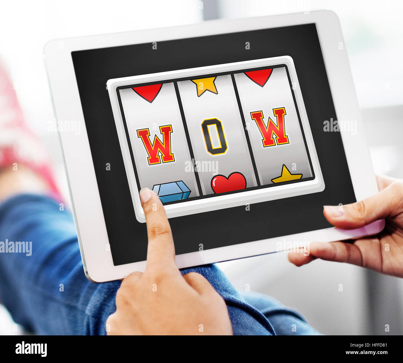 Wow Amazing Expressing Success Impressive Concept Stock Photo - Alamy