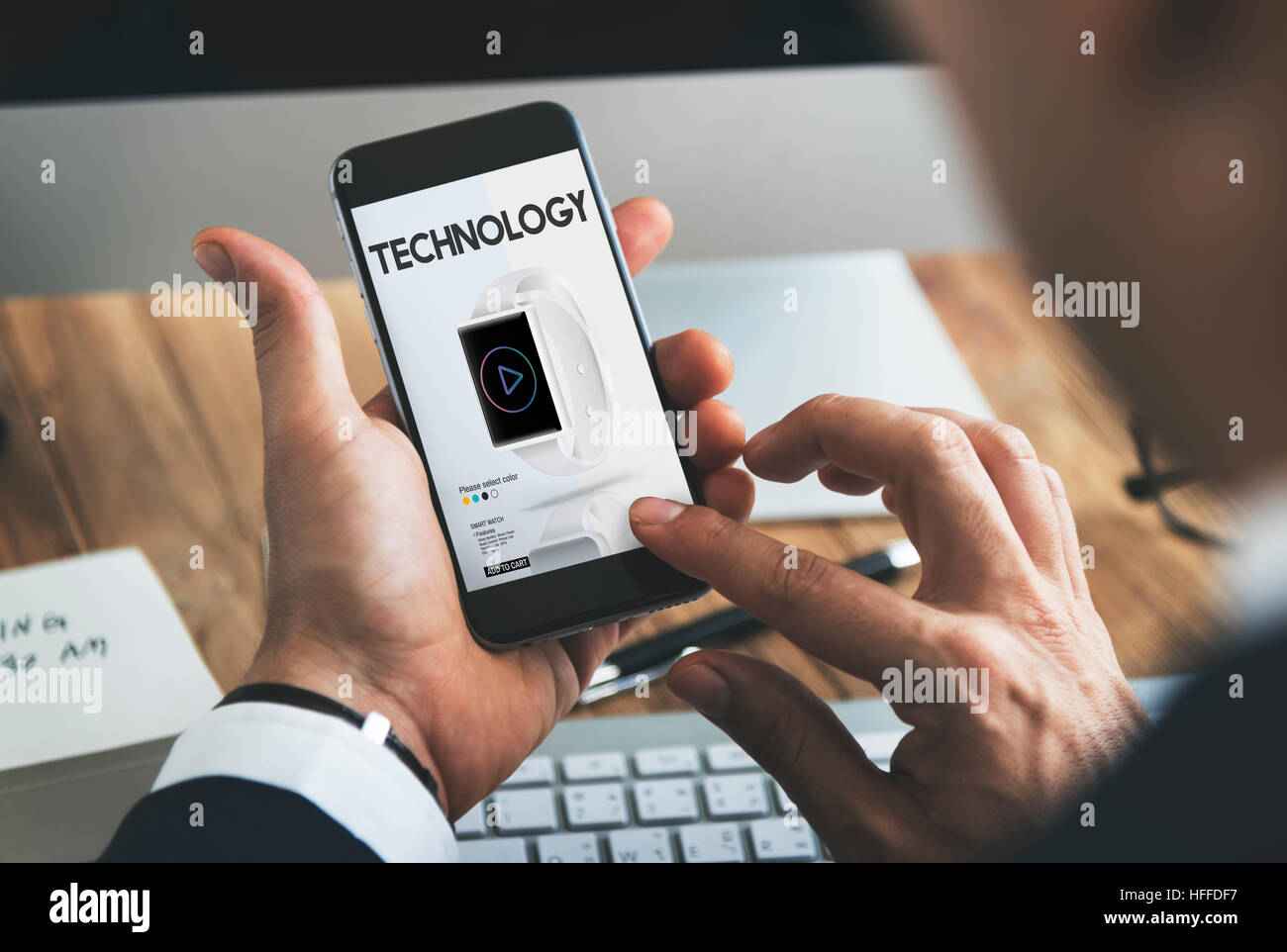 Gadget Invention Technology Innovation Digital Concept Stock Photo - Alamy
