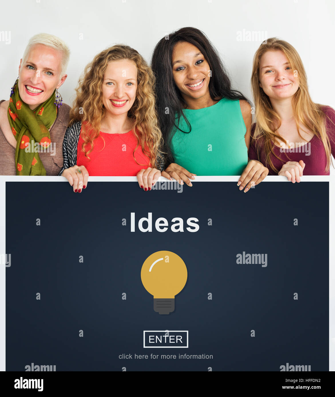 Ideas Creation Design Inspiration Vision Concept Stock Photo - Alamy