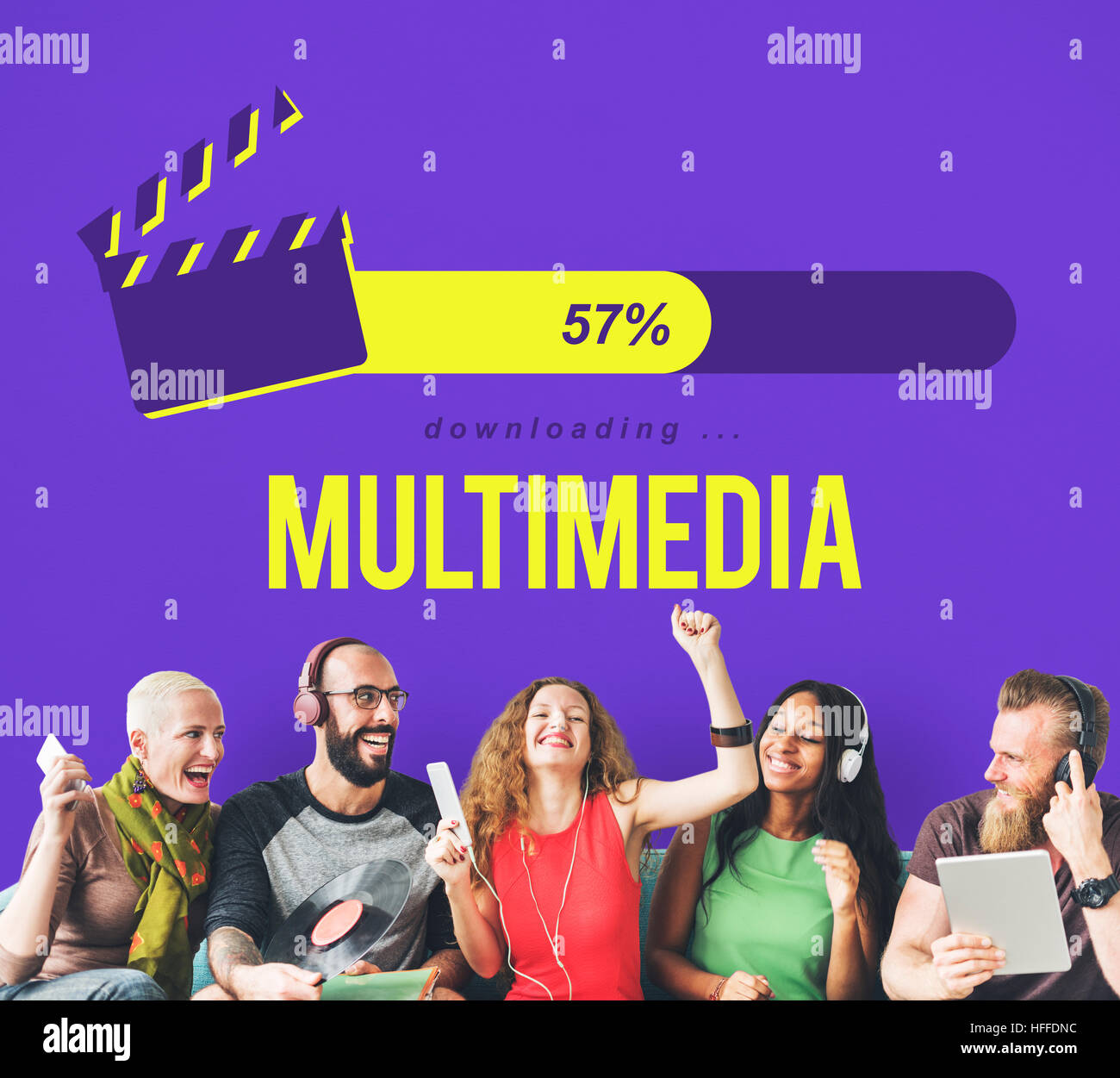 Entertainment Multimedia Theatre Movies Concept Stock Photo - Alamy