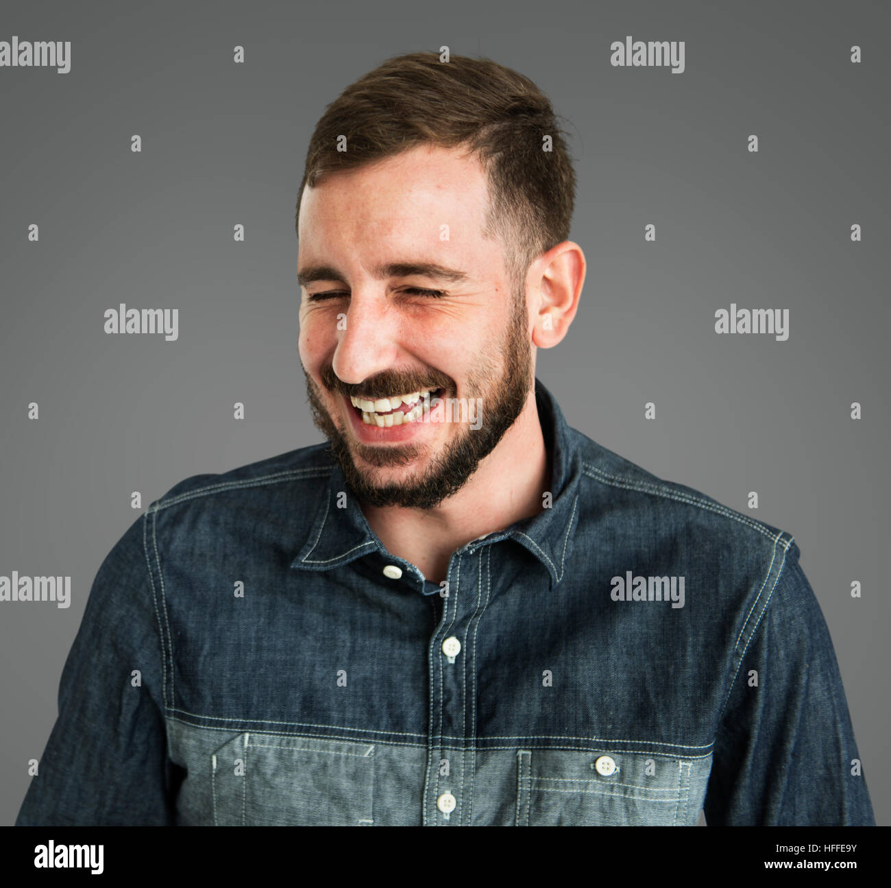 Protrait Photo Person Project Concept Stock Photo - Alamy