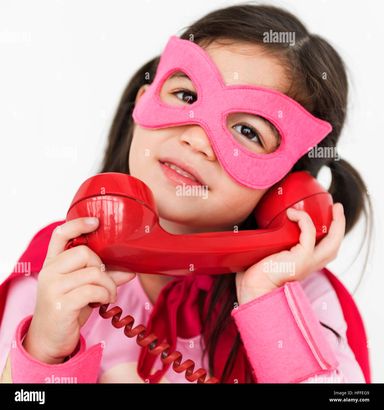 Superhero Girl Bold Brave Female Idol Concept Stock Photo - Alamy