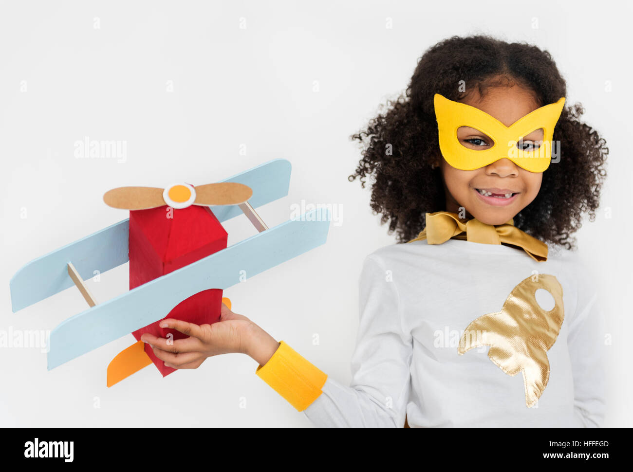 Superhero Girl Bold Brave Female Idol Concept Stock Photo - Alamy