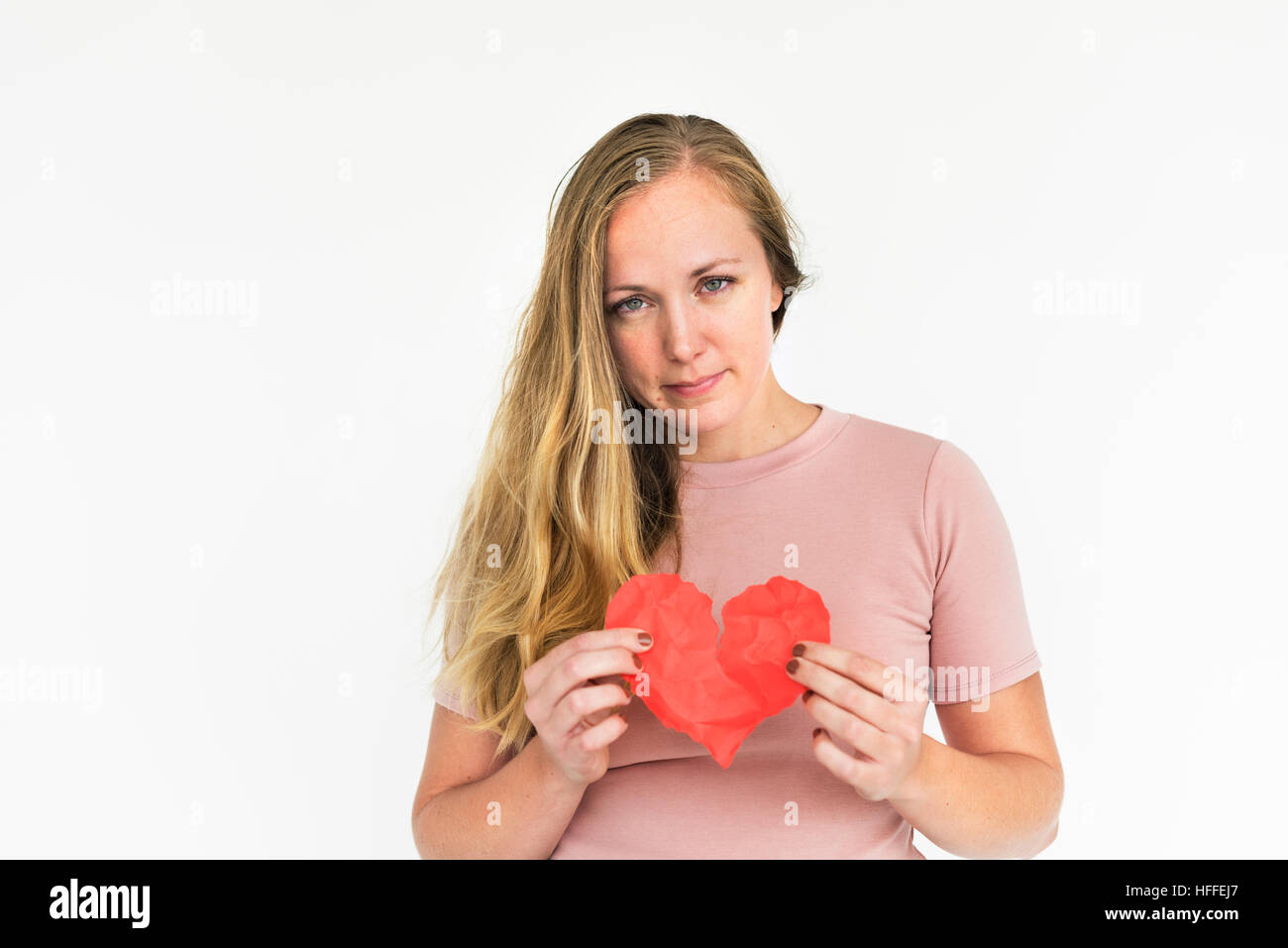 Broken Heart Sadness Pain Concept Stock Photo - Alamy