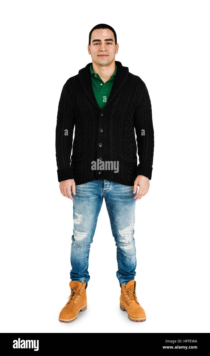 Caucasian man full body Cut Out Stock Images & Pictures - Alamy